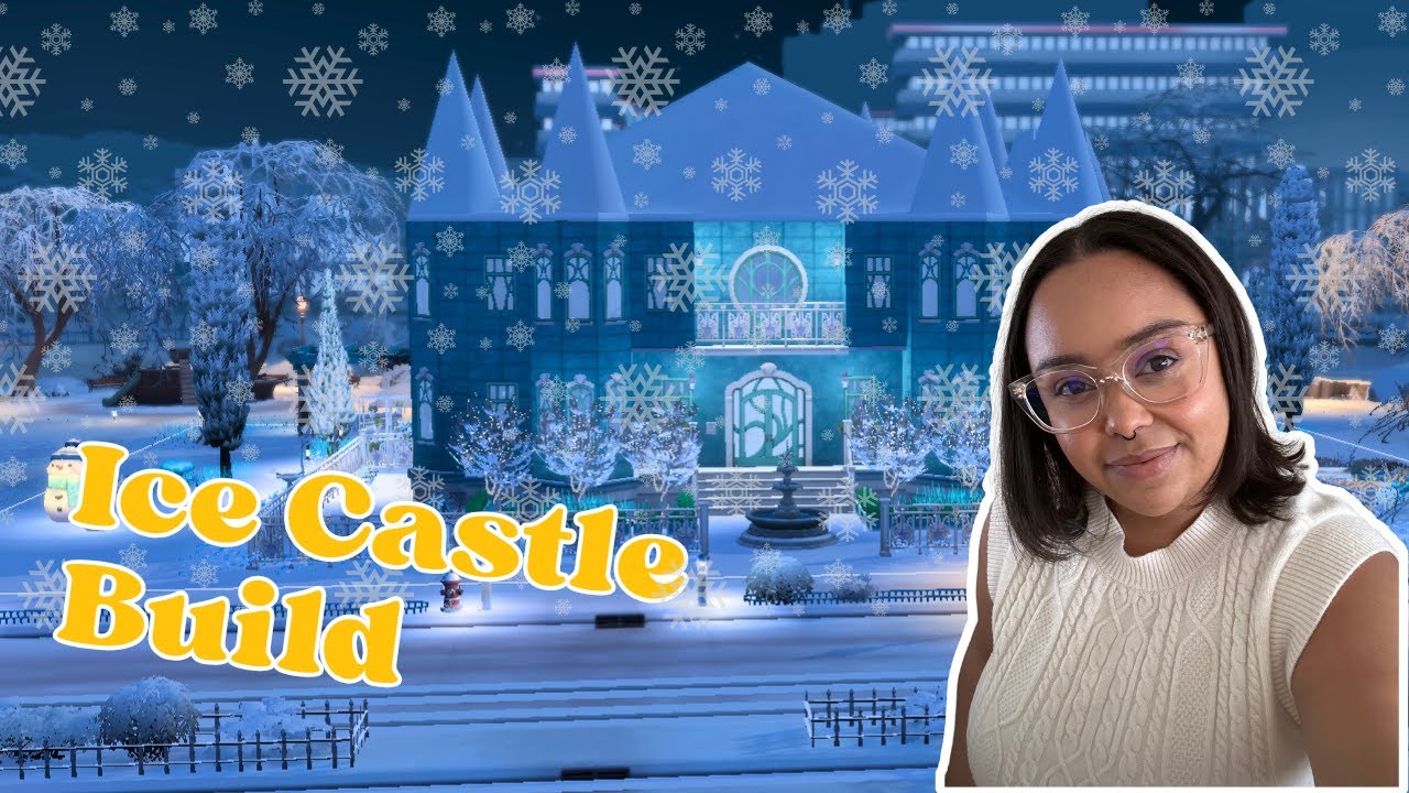 Building an Ice Castle | The Sims 4 - YouTube
