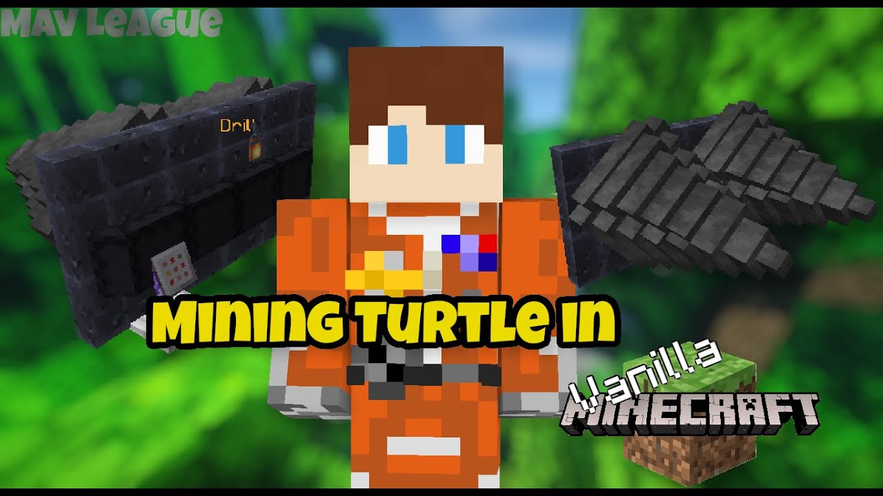Mining Turtle in Vanilla Minecraft! mit Datapack | Version Beta 0.1 ...
