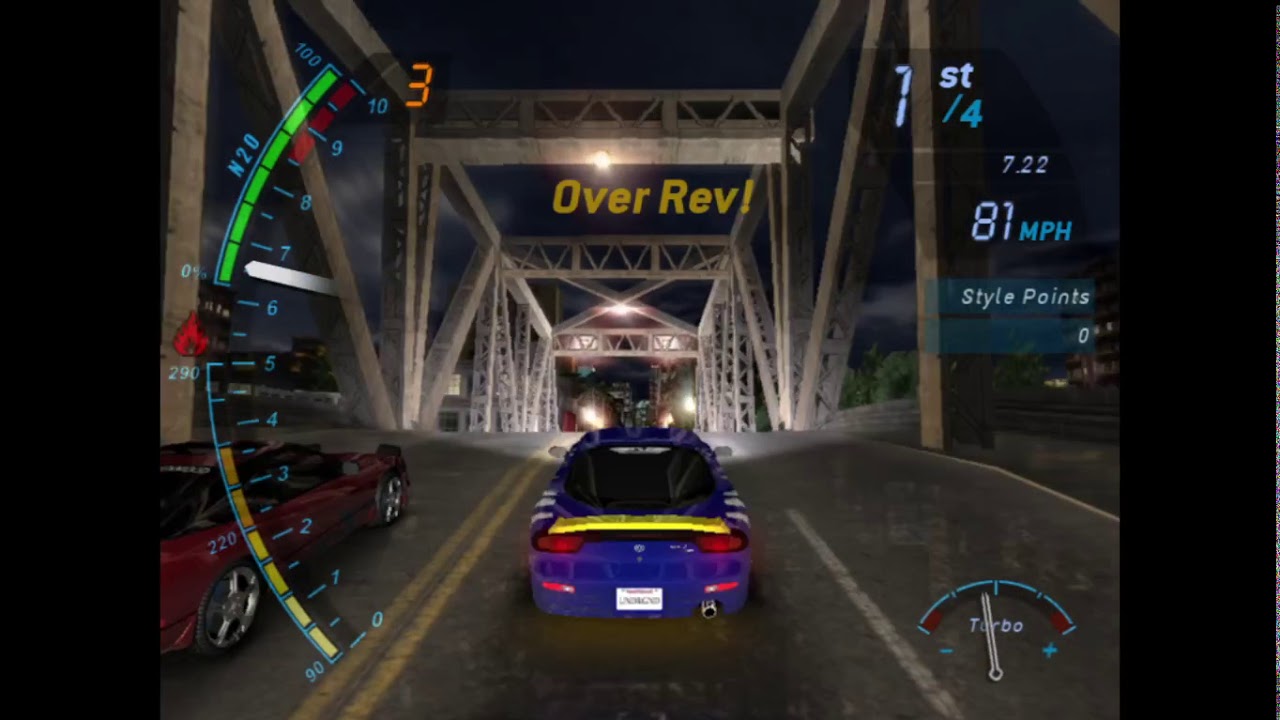 Main Street Construction Reverse Drag need for speed 7 underground 2003 ...