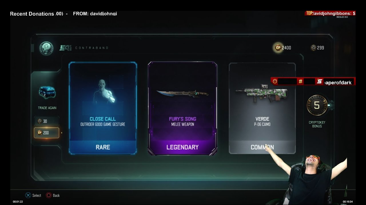 I GOT 2 SWORDS! "FURY'S SONG" (BO3 NEW WEAPON) - YouTube