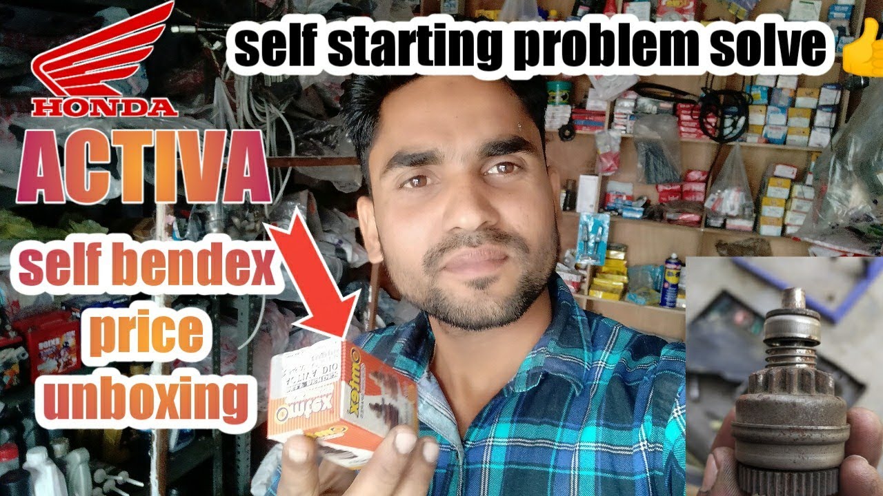 Honda Activa self bendex price। Starter pin Gear scooty ? Rk service ...