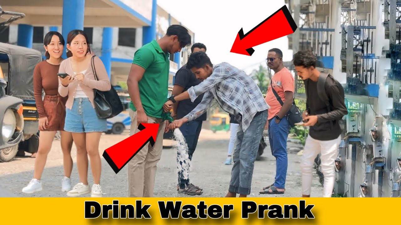 Drink Water Prank 😂🤣 || Drink Water Prank In Public Place 😂🤣 - YouTube