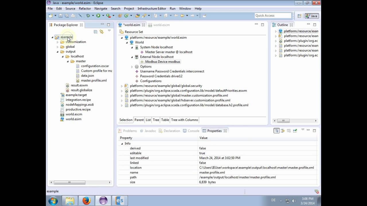 Getting started with Eclipse SCADA Part 3 - A Simple Modbus Example - YouTube