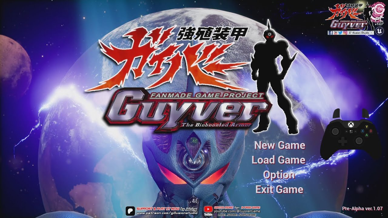 Searching for some useful stuff for Guyver games... | #Guyver fanmade ...