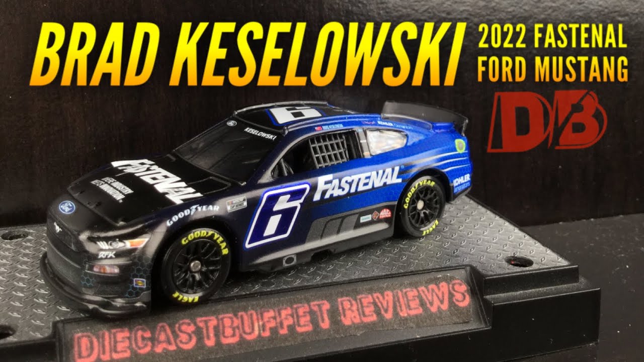 *GEN 7* 2022 BRAD KESELOWSKI FASTENAL FORD MUSTANG DIECASTBUFFET NASCAR ...