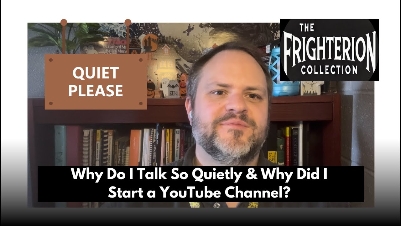 Why Do I Talk So Quietly & Why Did I Start a YouTube Channel (Soft ...