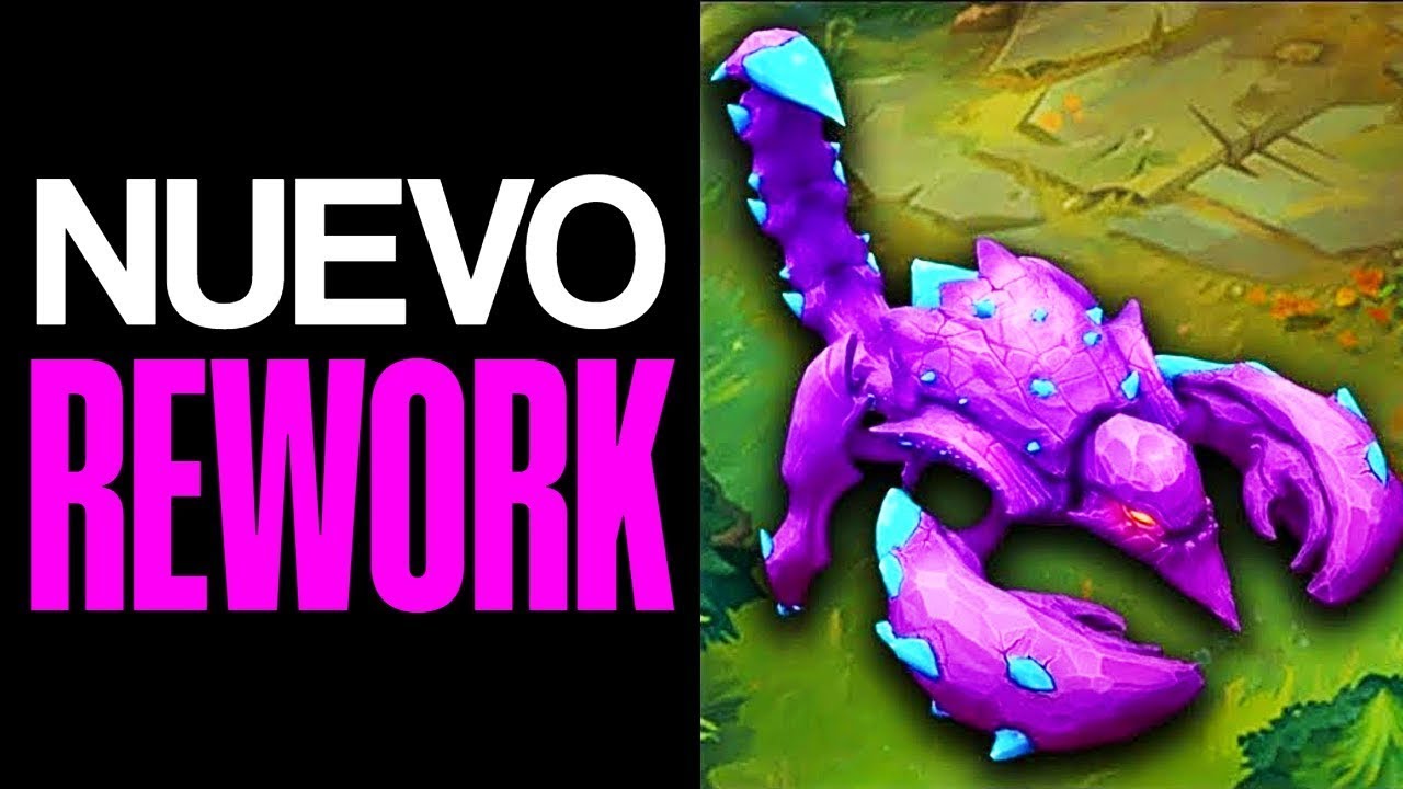💥¡EN SHOCK!💥 REWORK de SKARNER + NUEVOS CHAMPS + NUEVAS SKINS Y ...