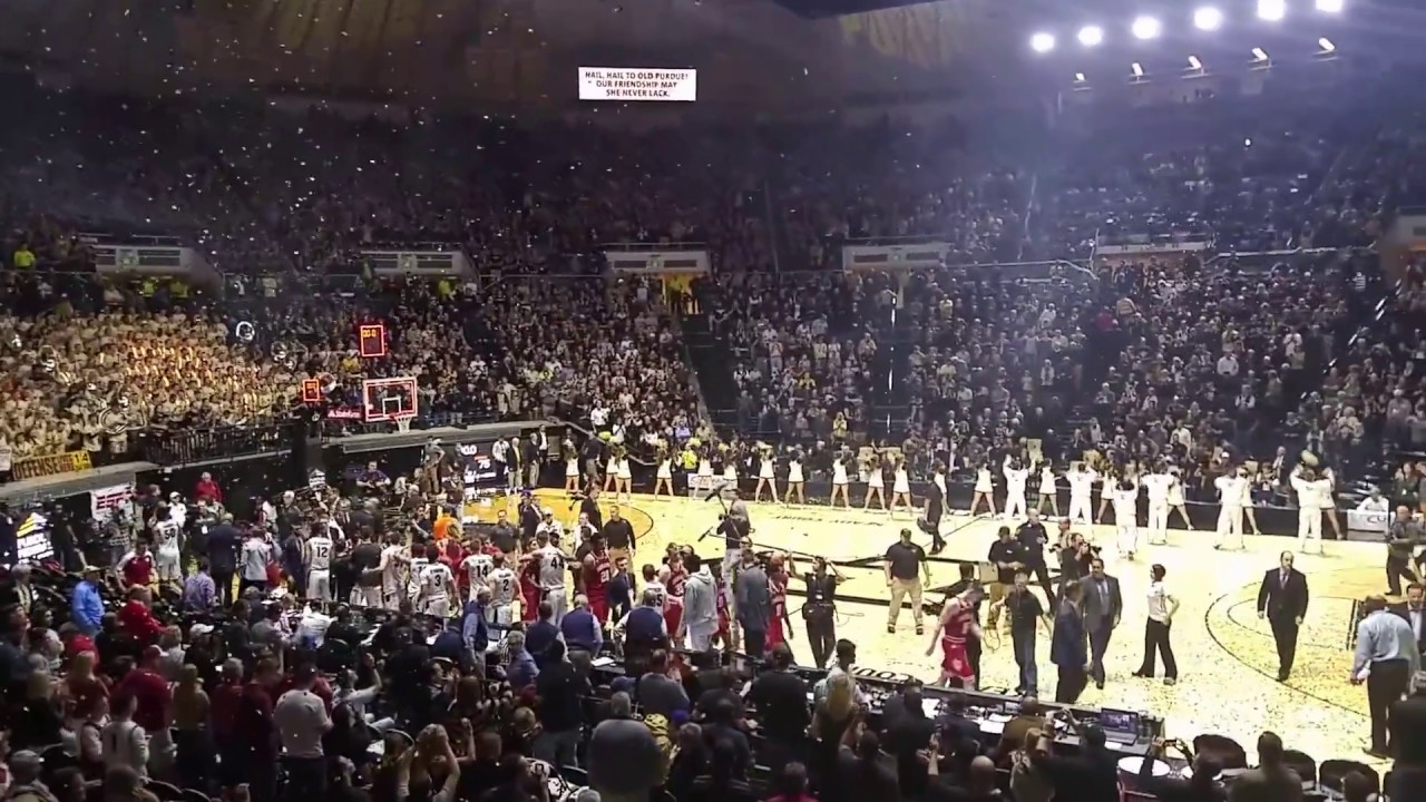 Purdue beats IU, wins 23rd Big Ten Title - YouTube