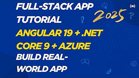 Full Stack Angular & .NET Core Projects | Real-World Web App Series - YouTube