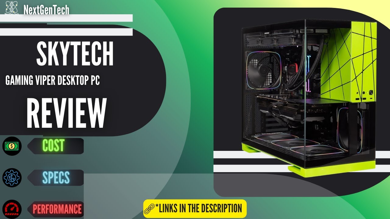 Skytech Viper Gaming PC Review | Smooth Gameplay & AI Power - YouTube