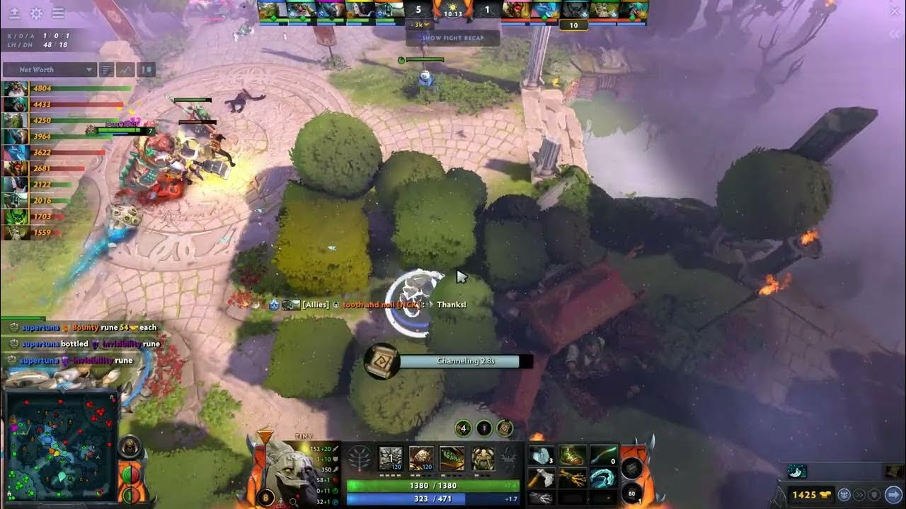 Arteezy - Tiny Midlane | Dota 2 7.32d Gameplay - YouTube