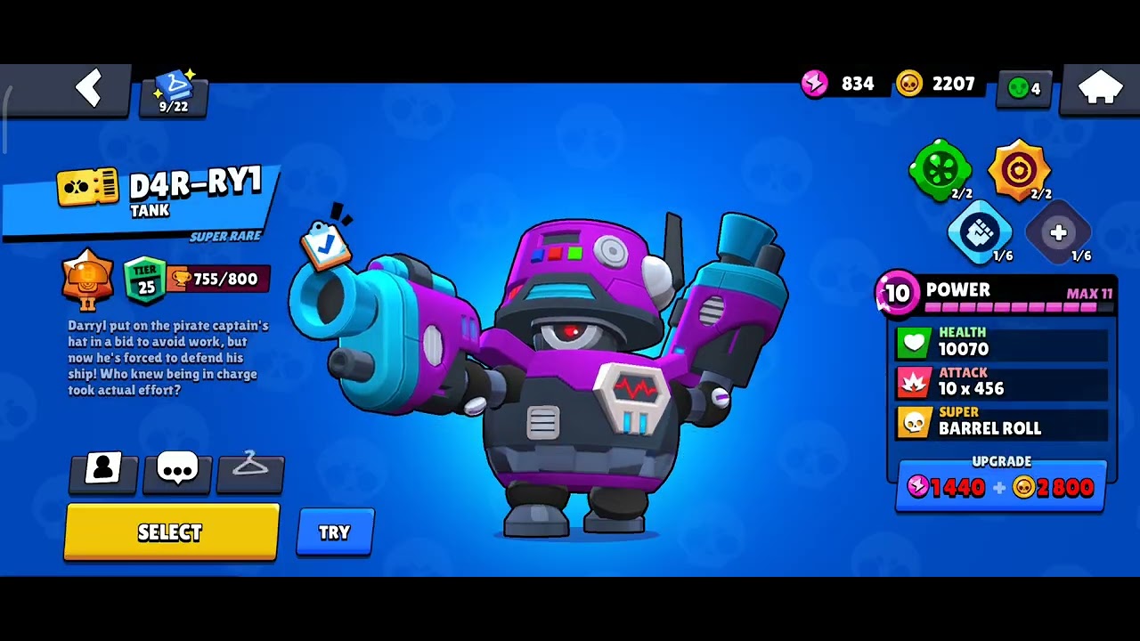 BS33 | Lvl 264 | 54K | 69 Brawlers ( 30 Max , 38 Lvl 10 ) | A lot of ...