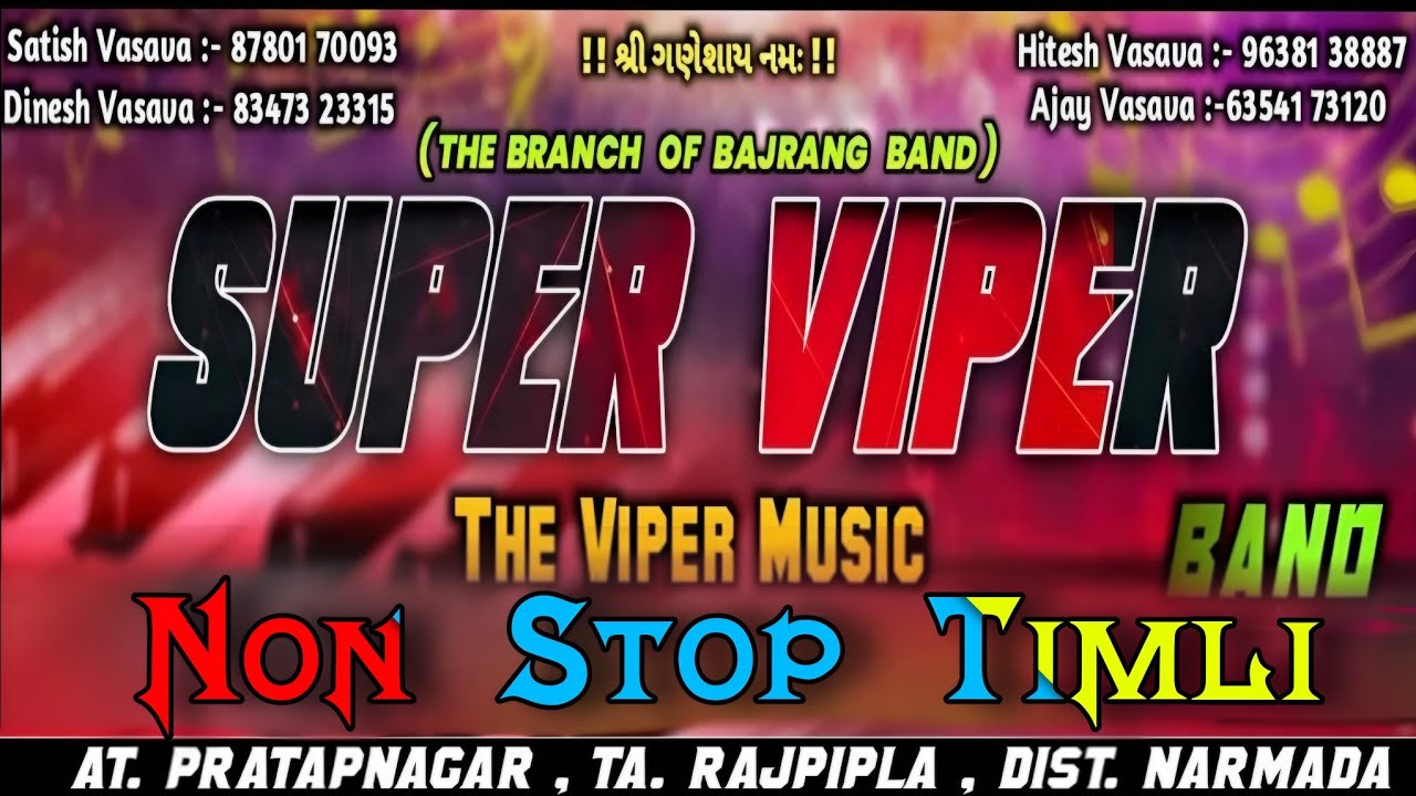 Super viper band non stop timli The viper music 2025,26, #Spidy07 - YouTube