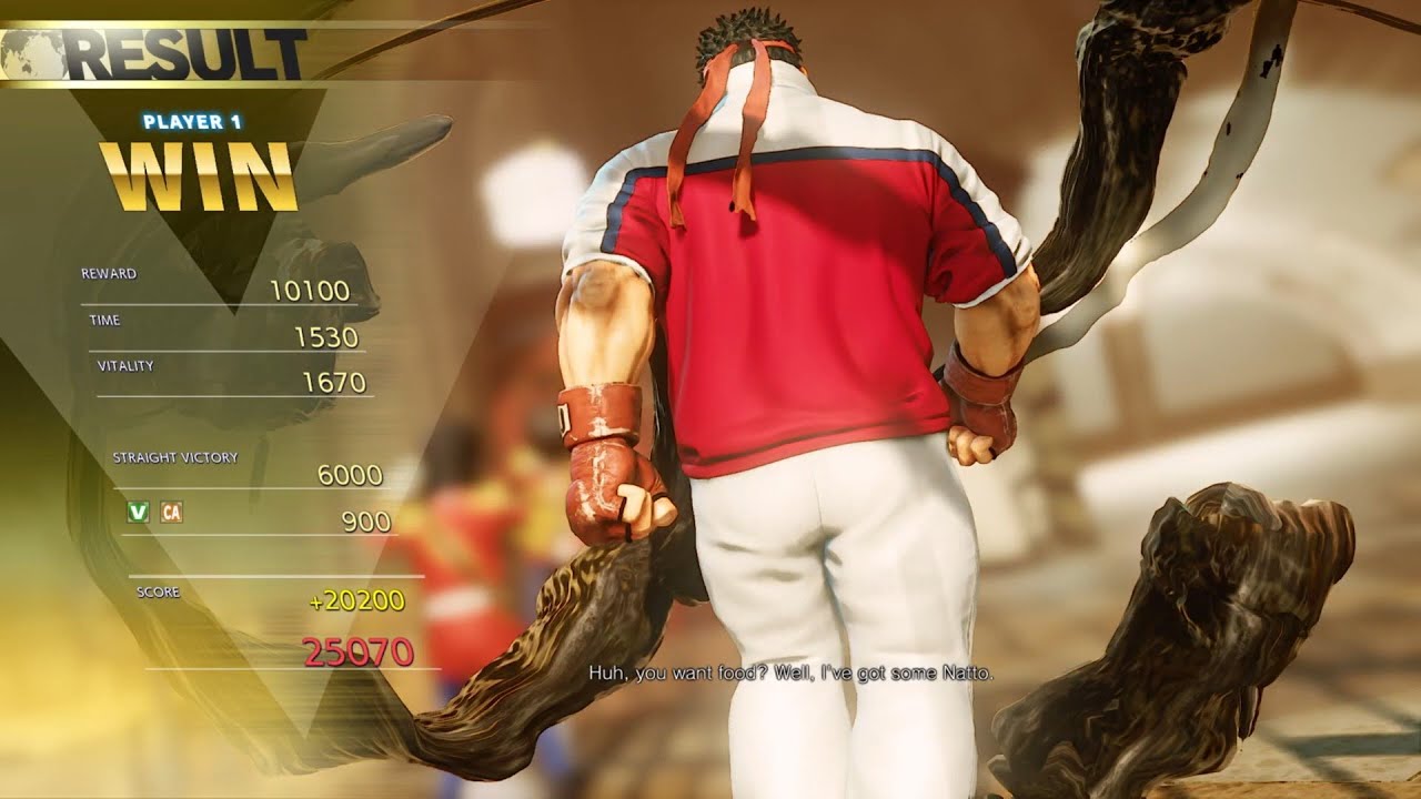 STREET FIGHTER V Ryu Arcade Mode SF1 - YouTube