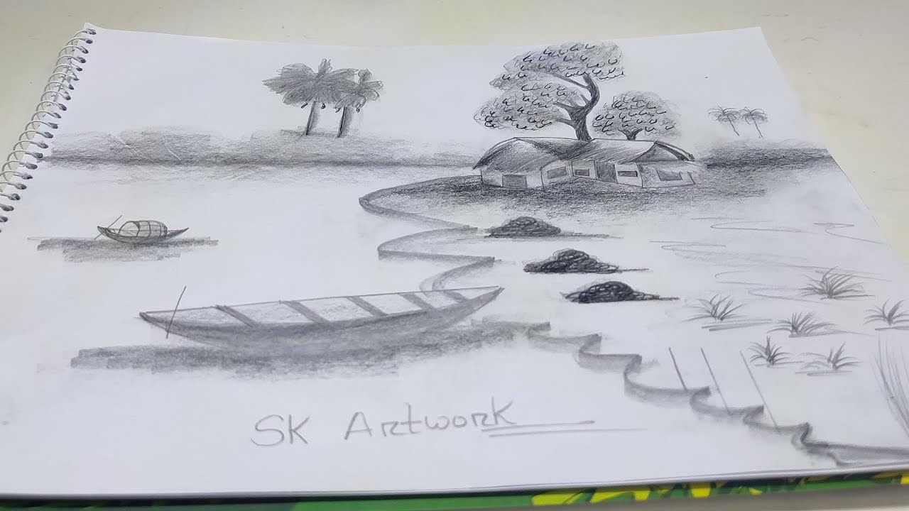 How to draw a senary ll SK Artwork ll #art #shorts #senary #tree - YouTube