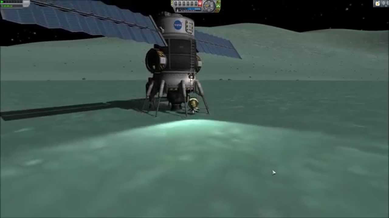 KSP Exploration E4: Minmus Frontier Ground Base - YouTube