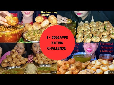 GOLGAPPE EATING 😋🤤 CHALLENGE। EATING GOLGAPPE। PANIPURI। STREET FAMOUS ...