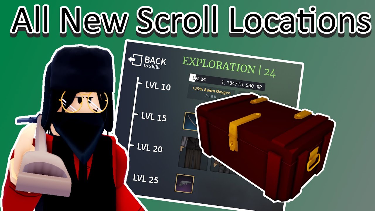 All Of The New Scroll Locations! | The Wild West 4.0 - YouTube