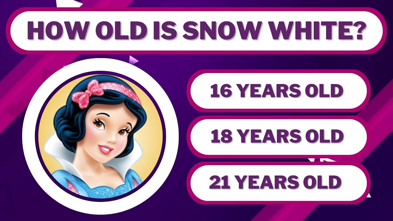 Guess How Old These DISNEY Characters Are...! | Disney Quiz - YouTube