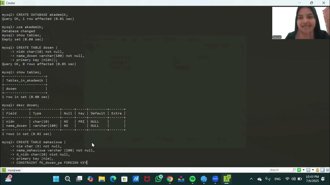 TUGAS SISTEM BASIS DATA - YouTube