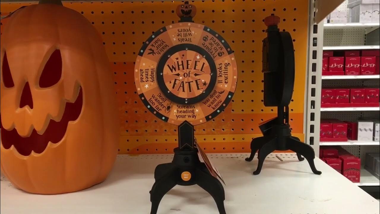 Talking Halloween Spinning Carnival Wheel - YouTube