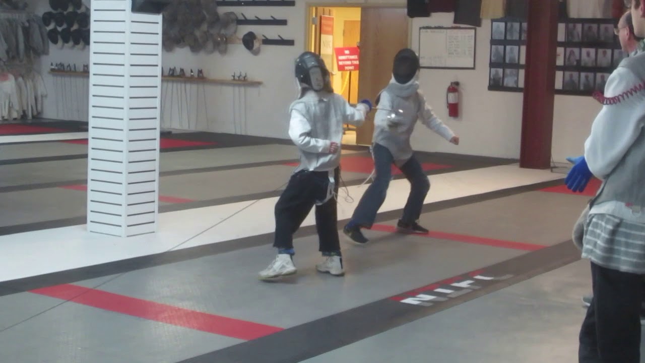 Fencing Class for My Kids in 2018 - YouTube