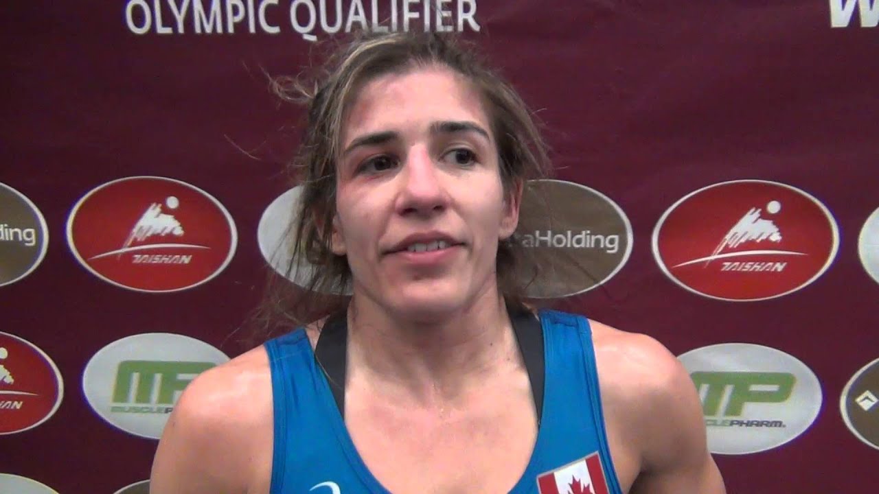Michelle Fazzari (CAN), 58 kg Pan Am Olympic Qualifier champion - YouTube