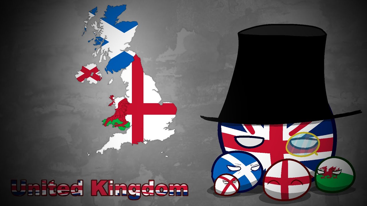 COUNTRYBALLS | United Kingdom | Speed Art - YouTube