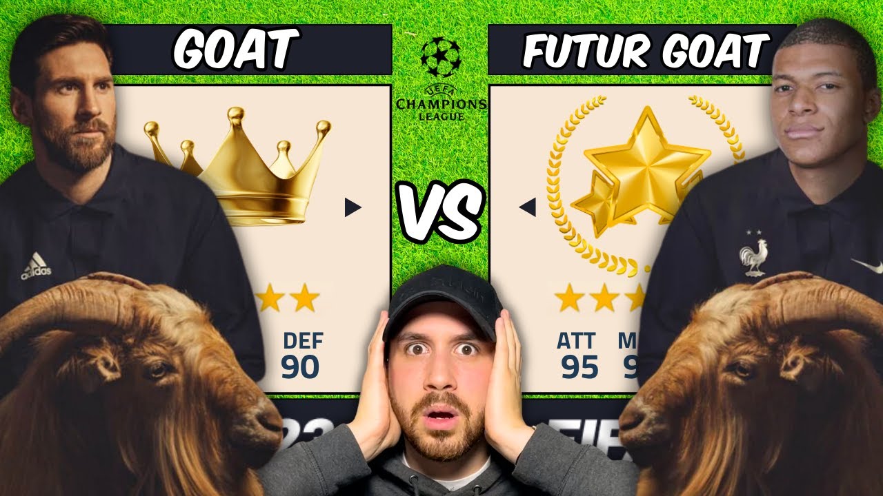 GOAT vs Futurs GOAT sur FIFA ! - YouTube