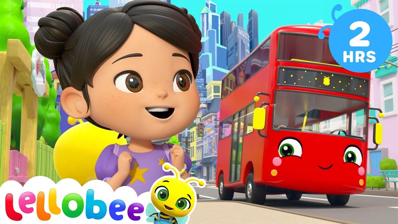 Wheels On The Bus 🚌 | Nursery Rhymes & Kids Songs | Sing Along Songs ...