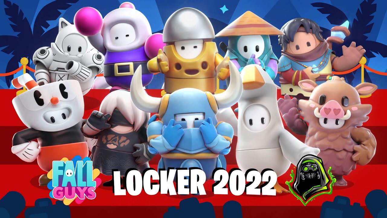 MÁM NEJDRAŽŠÍ FALL GUYS LOCKER V ČESKU !? ( +200 SKINŮ) - YouTube