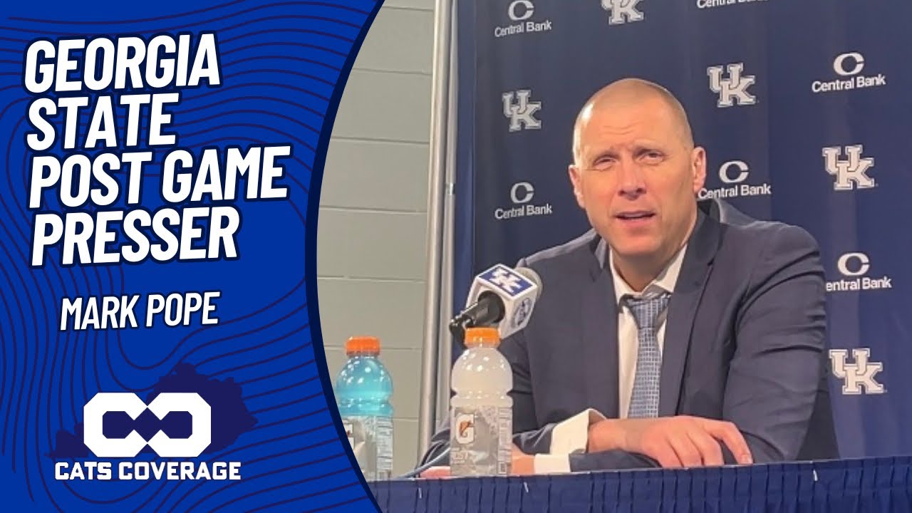 Mark Pope Post Game Presser - Georgia State (11-29-24) - YouTube