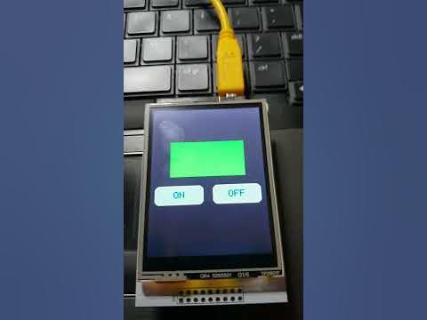 Arduino Screen Menu OnOff - YouTube