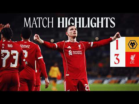 FA Cup Highlights: Wolves 1-3 Liverpool | Robertson screamer, Salah & Jones!
