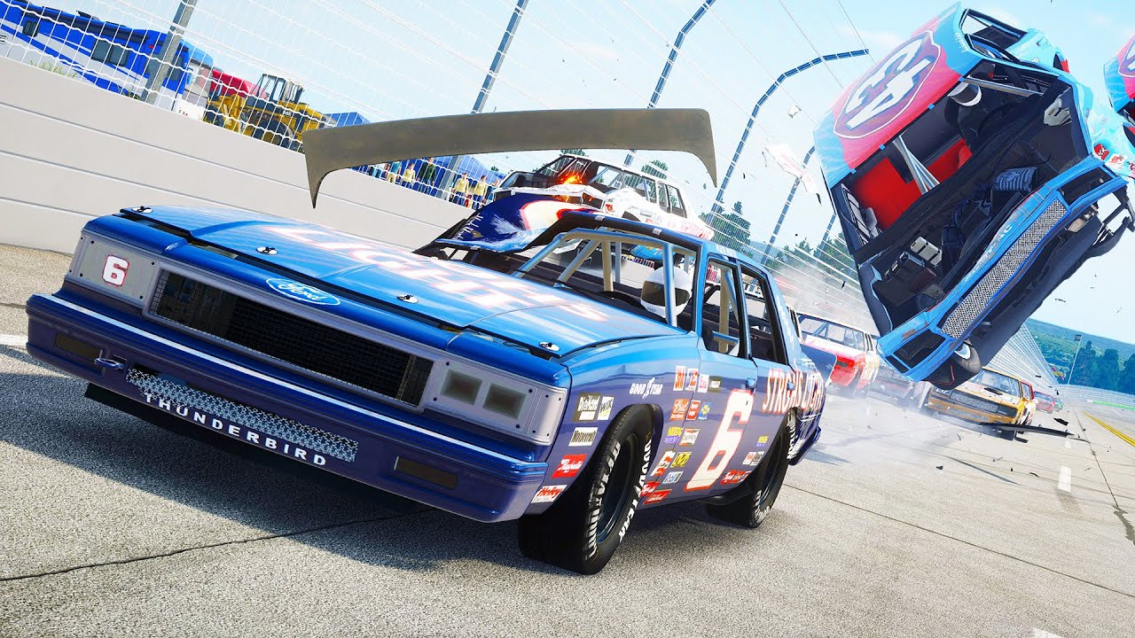 Nascar Legends In Wreckfest MULTIPLAYER Is Just A DESTRUCTIVE As You'd ...