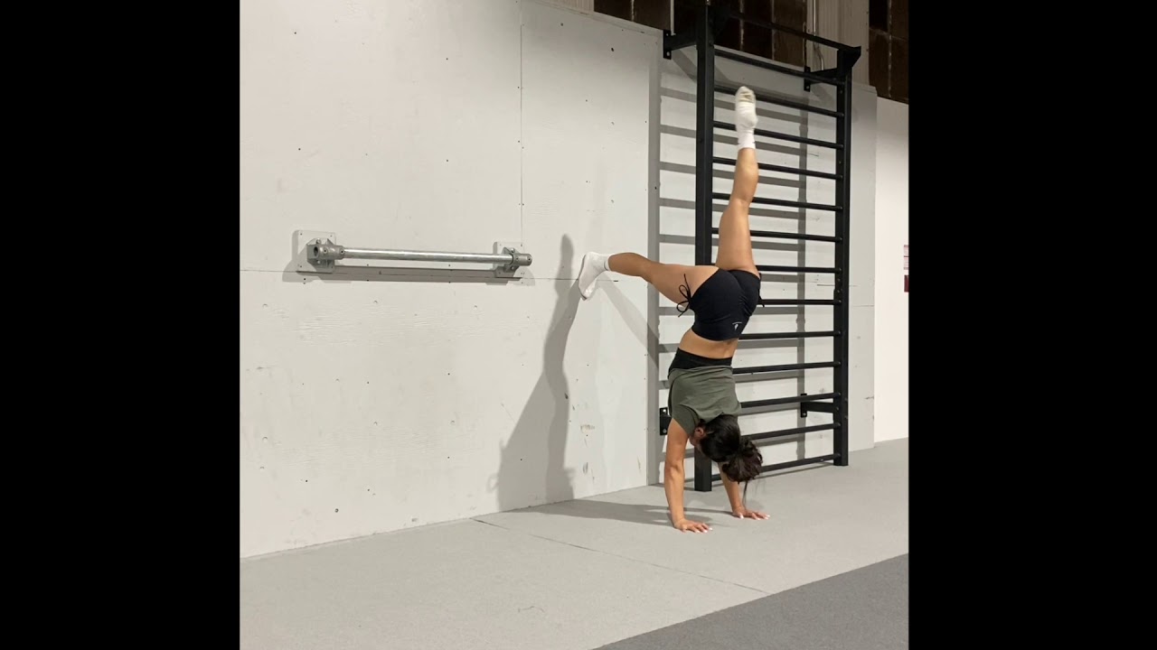 Skill Drill Saturday by Little T Fitness - Single Leg Handstand ...