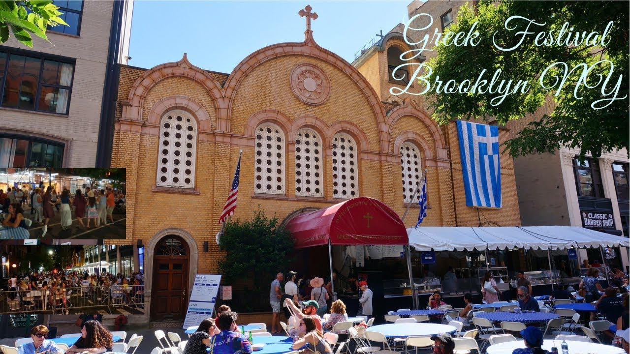 Greek Festival Downtown Brooklyn NY 2024 - YouTube