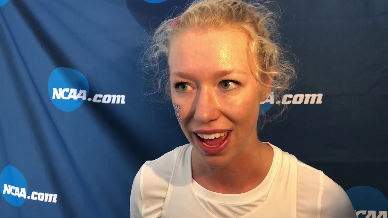 Wisconsin's Alicia Monson after taking 4th at 2018 NCAA XC champs - YouTube