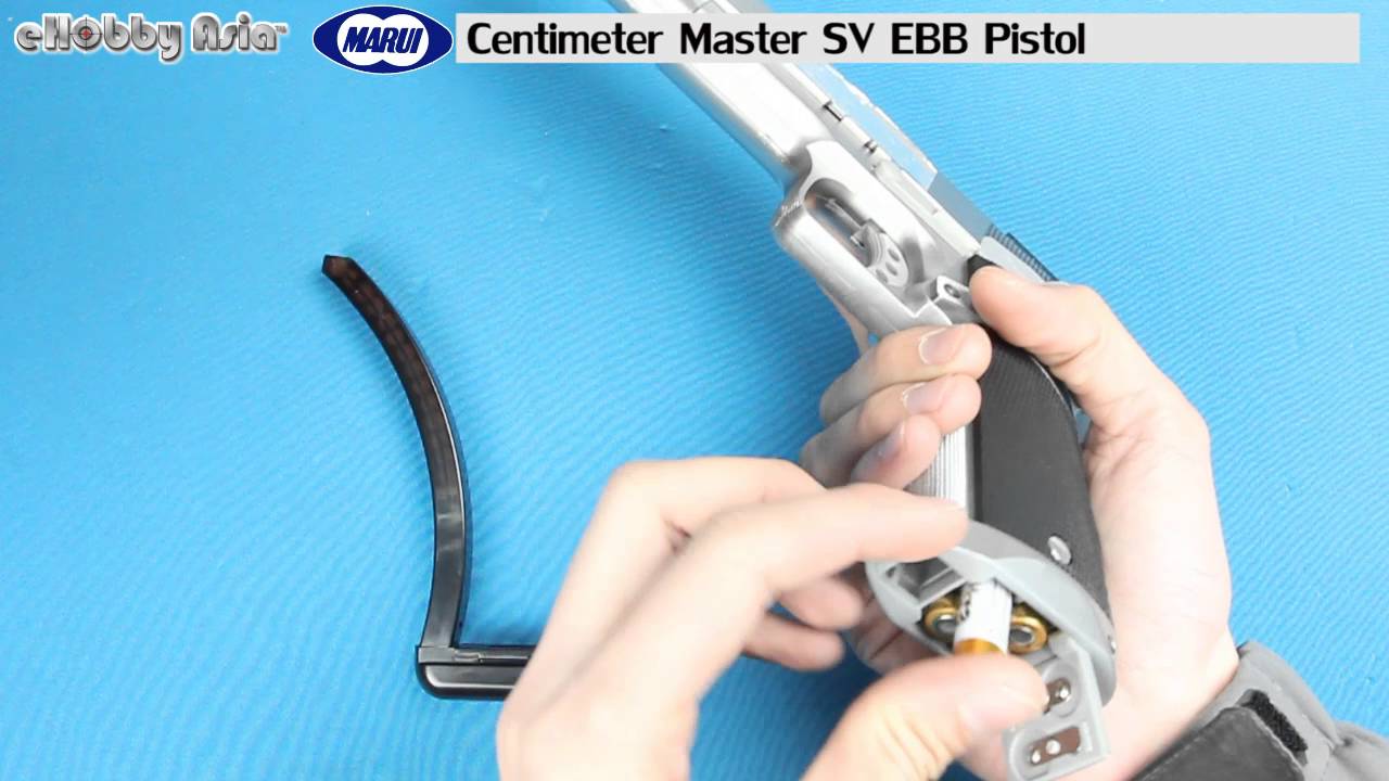 Tokyo Marui Centimeter Master SV EBB Pistol - YouTube