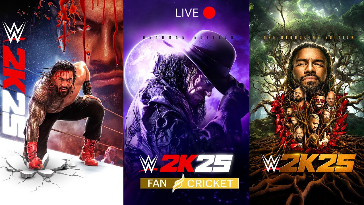 WWE 2k25 day 1 - YouTube