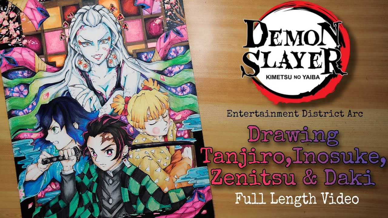 Demon Slayer Entertainment District Arc Fanart | Tanjiro, Inosuke ...