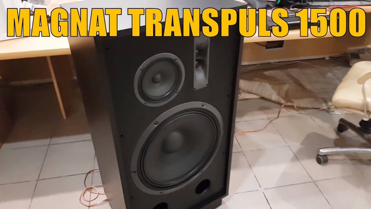 Magnat Transpuls 1500 review sound test - YouTube