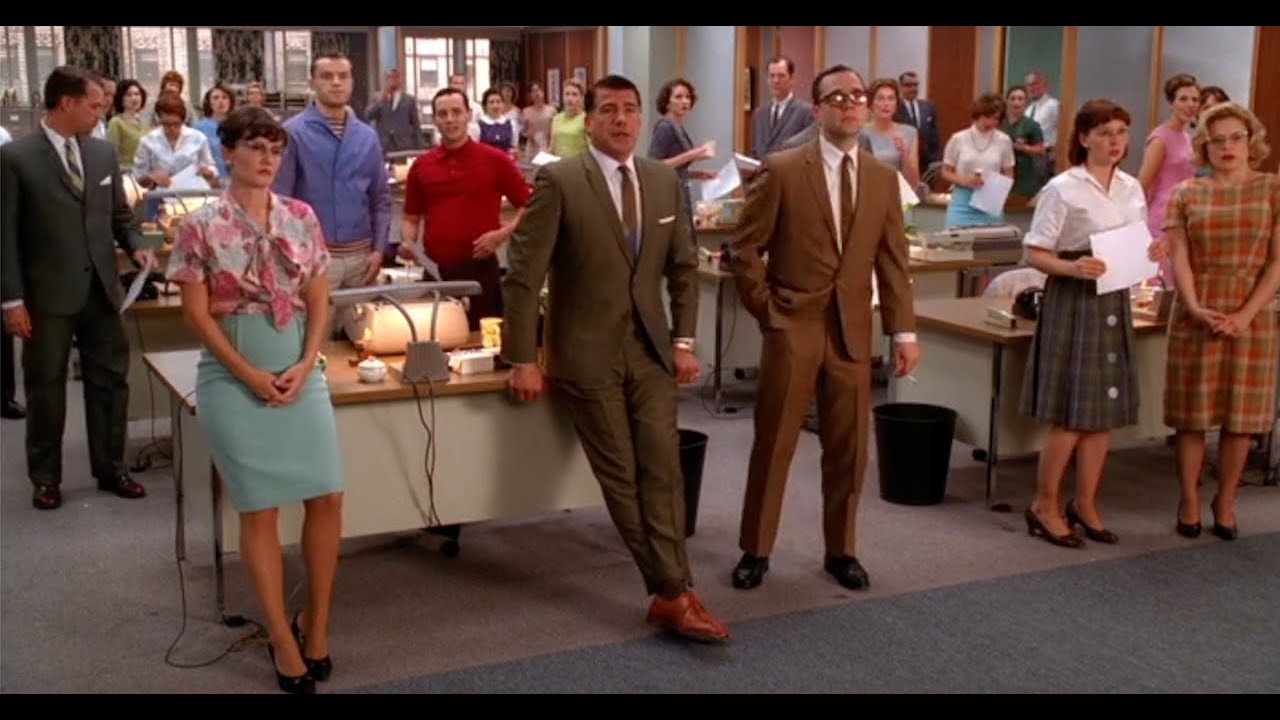 Sterling Cooper Secretary on “Mad Men” - YouTube