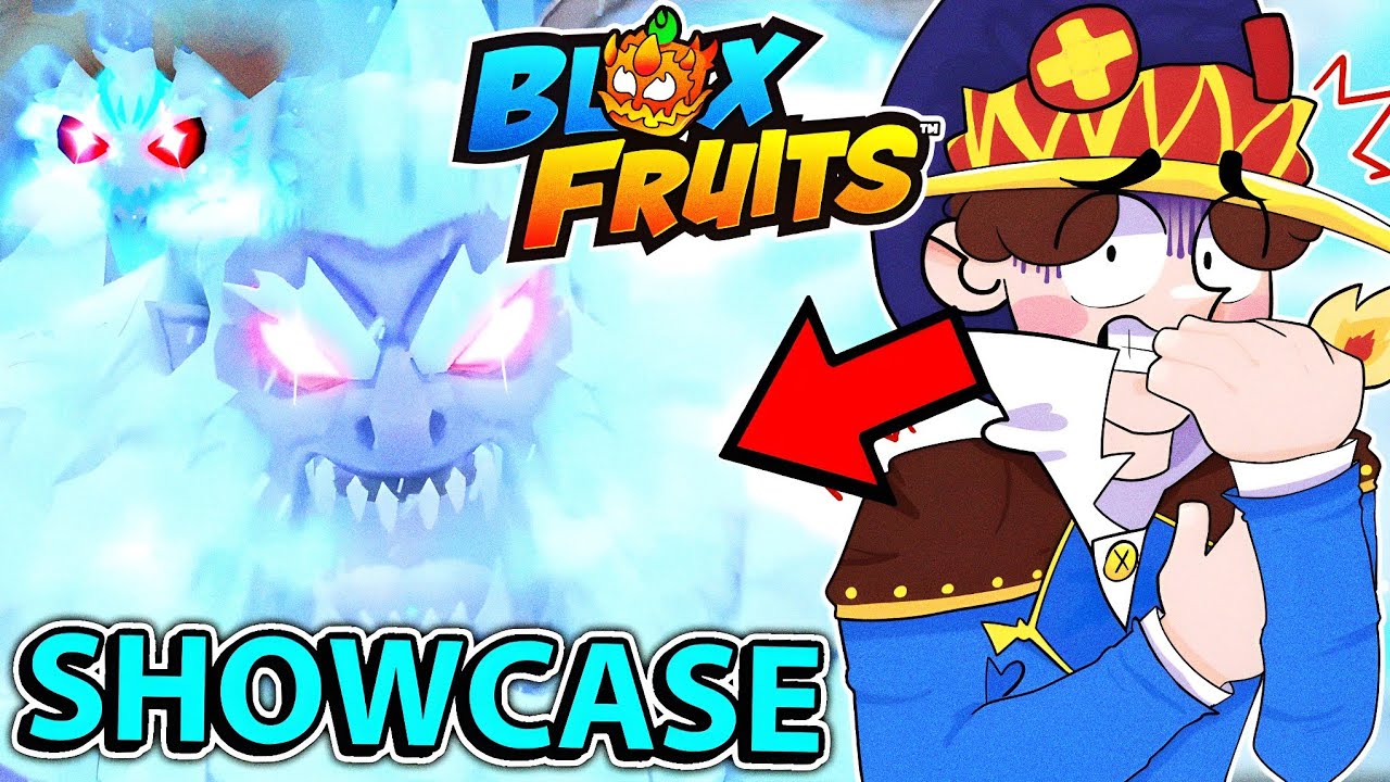 SHOWCASE FRUTA DO YETI COMPLETA NO BLOX FRUITS! - YouTube
