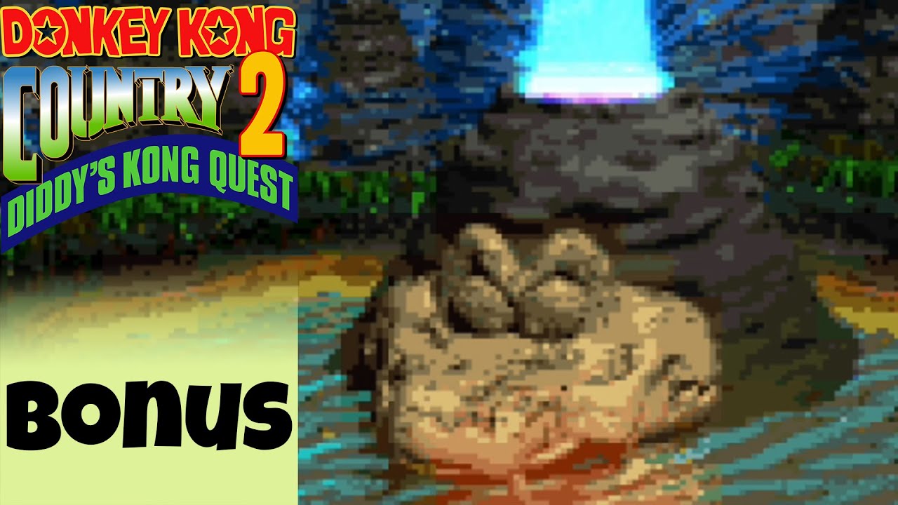 Donkey Kong Country 2 - Bonus: The Lost World [All DK Coins and Bonuses ...