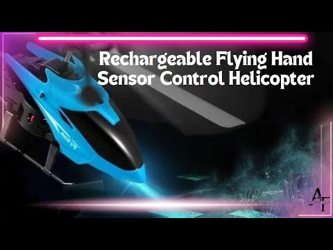 "Flying Hand Sensor Helicopter | Rechargeable & Remote-Controlled ...