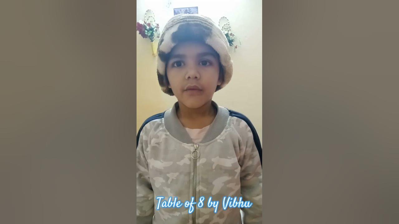 Table of 8@math by vibhu - YouTube