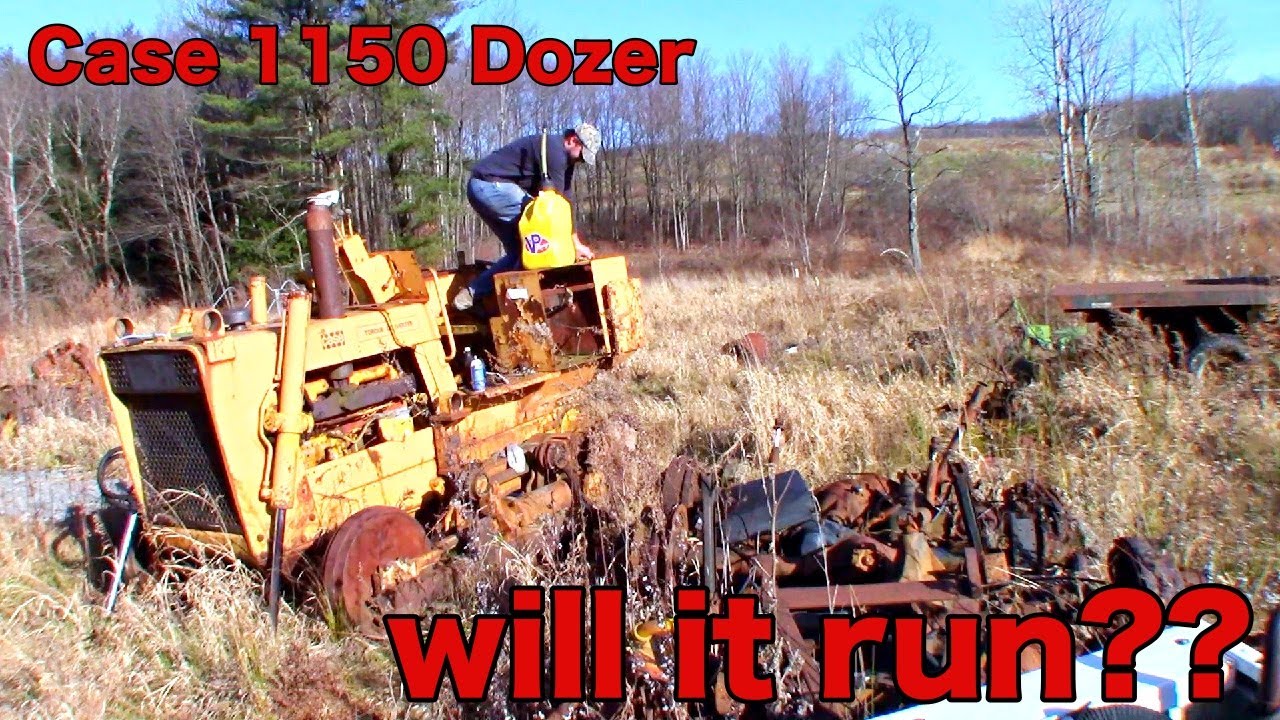 Case 1150 Dozer, will it run? - YouTube