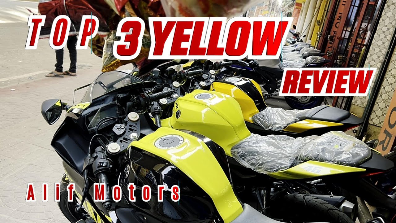 R15 Yellow Top 3 Colours Faceoff Which Colour Reigns Supreme? - YouTube