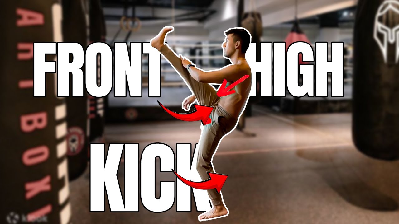 FRONT HIGH KICK || KARATE KICKS BY MASTER JABIR BANGASH - YouTube